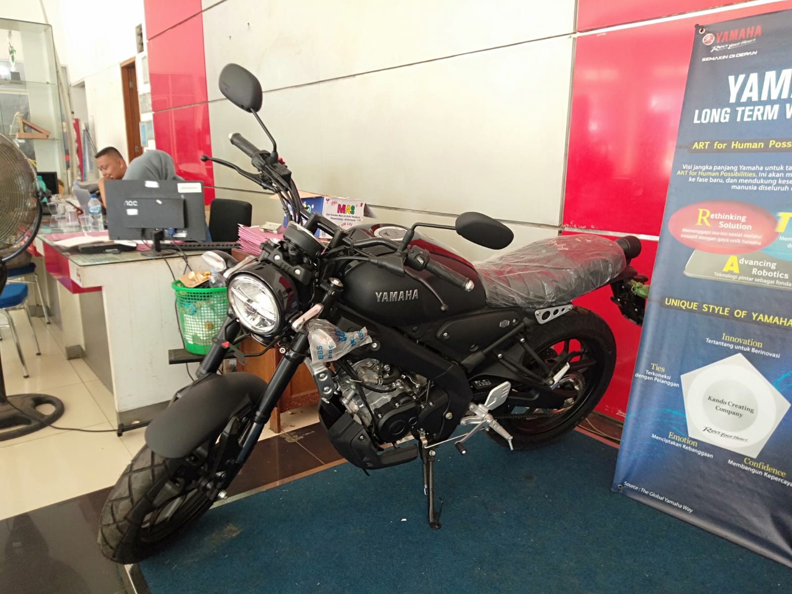 Bencoolen Times Tampang Keren Yamaha XSR 155 Persis Motor Dilan Segera ...